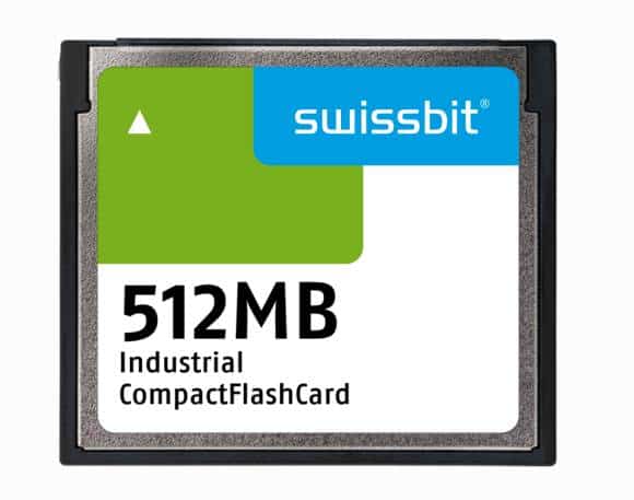 CompactFlash 512MB SLC - SFCF0512H1BK1MT-C-MS-553-SMA